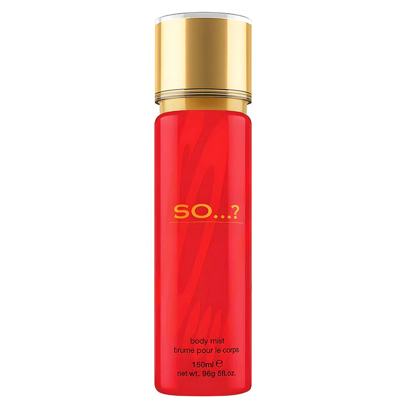 So...? Body Mist 150ml – Suga Pash Fragrance and Beauty